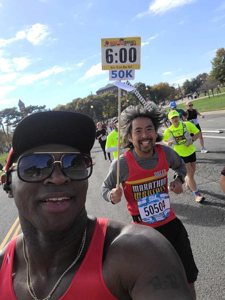 Marathon Maniacs Pace Team at the Marine Corps Marathon ...