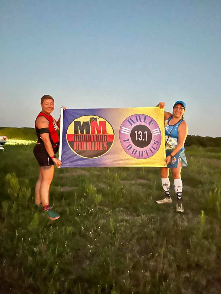 Marathon Maniac/Half Fanatic Family Photo At The Mellow Trail Race Half ...