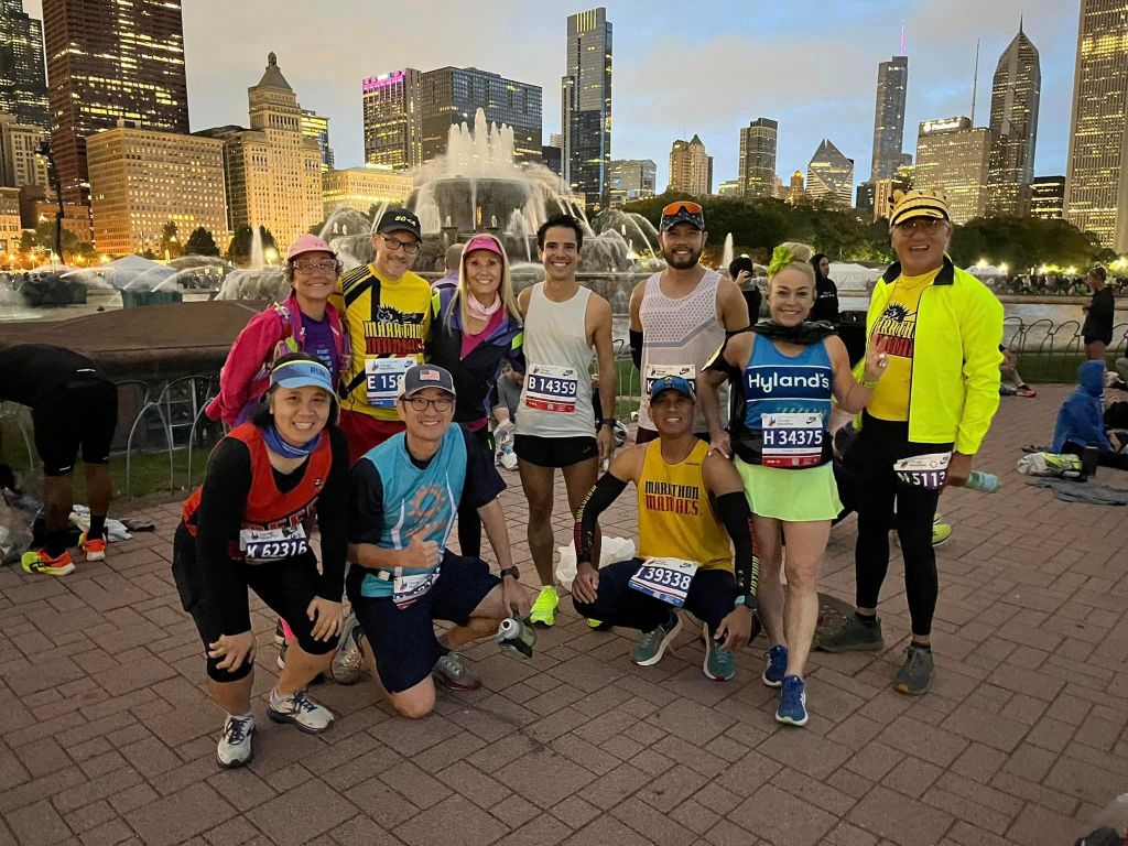 Marathon Maniac/Half Fanatic Family Photo At The Chicago Marathon ...