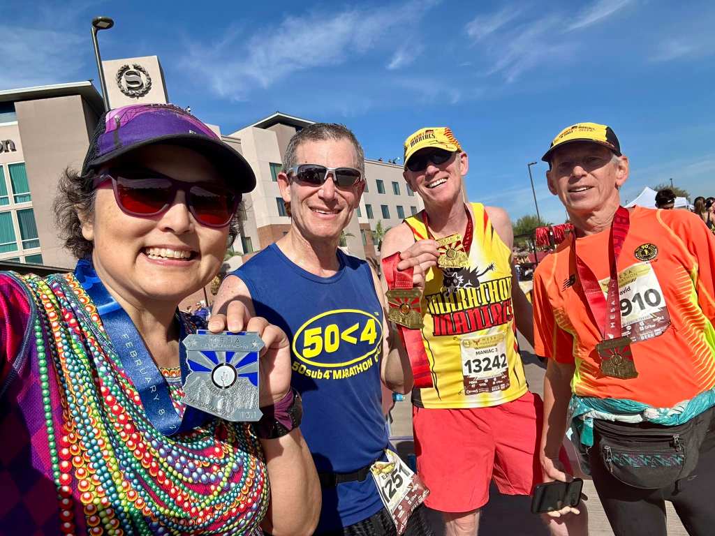 Marathon Maniac Family Photos At the Mesa Marathon – ManiacsFanaticsMadness